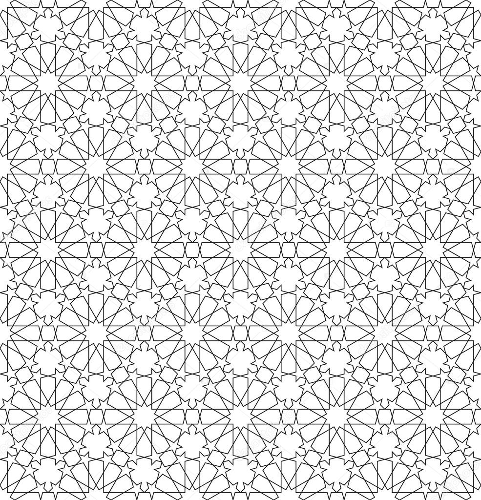 Islamic seamless vector Stock Vector Image by ©Yapanda #100157130