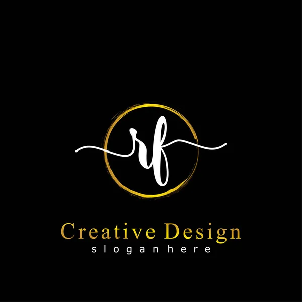 Letras rf imágenes de stock de arte vectorial | Depositphotos