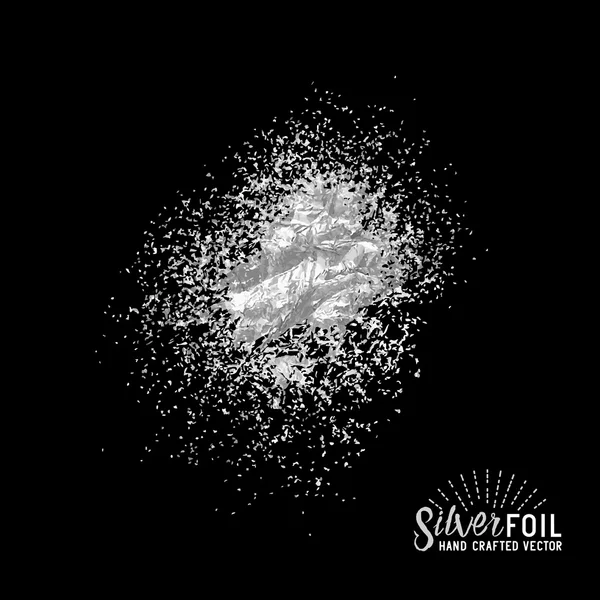 Silver dust Vector Art Stock Images | Depositphotos