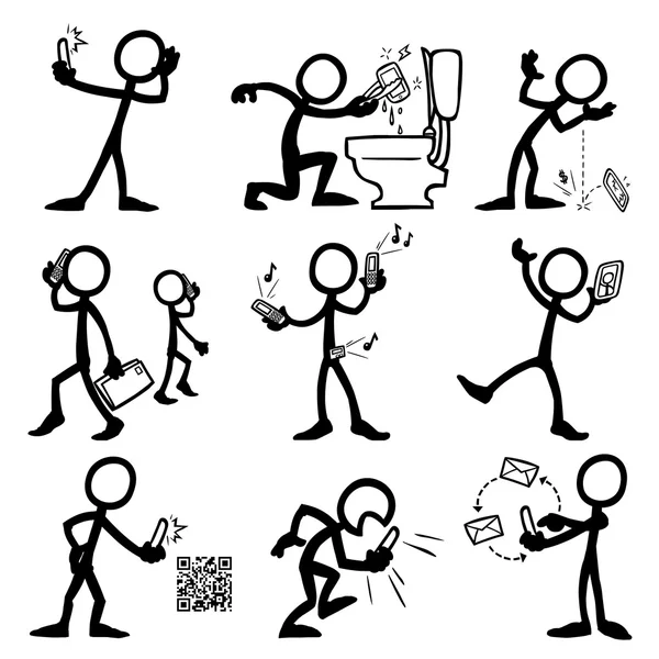 ᐈ Stick person stock cliparts, Royalty Free stick figure vectors ...