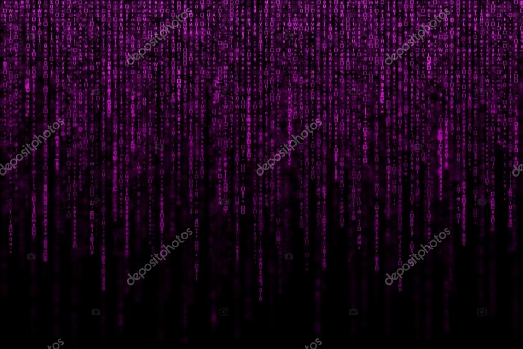 Digital Abstract background, purple matrix Stock Photo by ©a3701027d 62321371