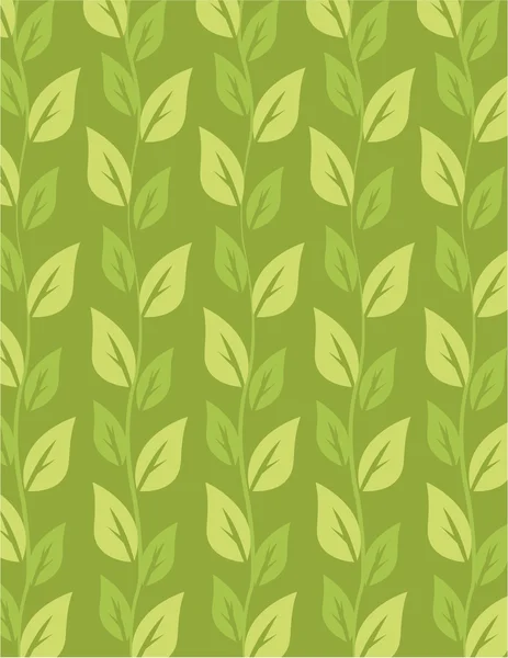 Green leaf repeating pattern Stock Vector by ©rmackayphoto #99211146