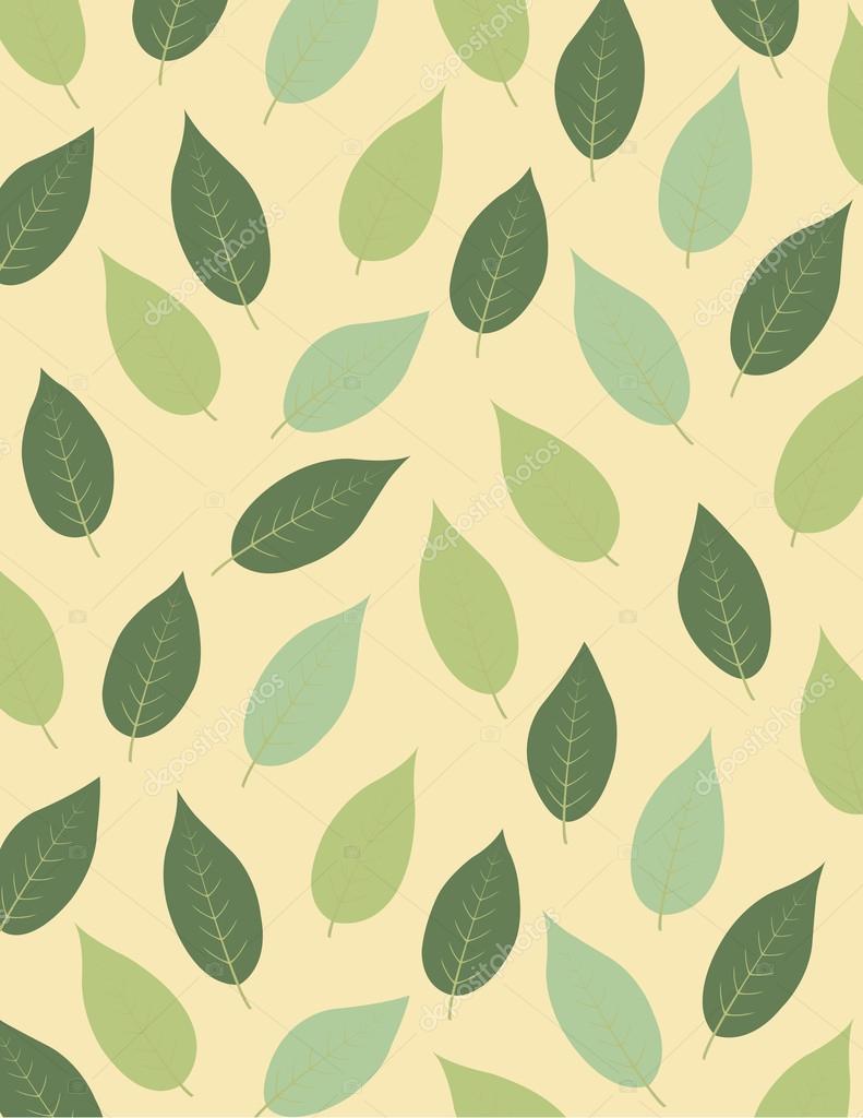Repeating Leaf Background