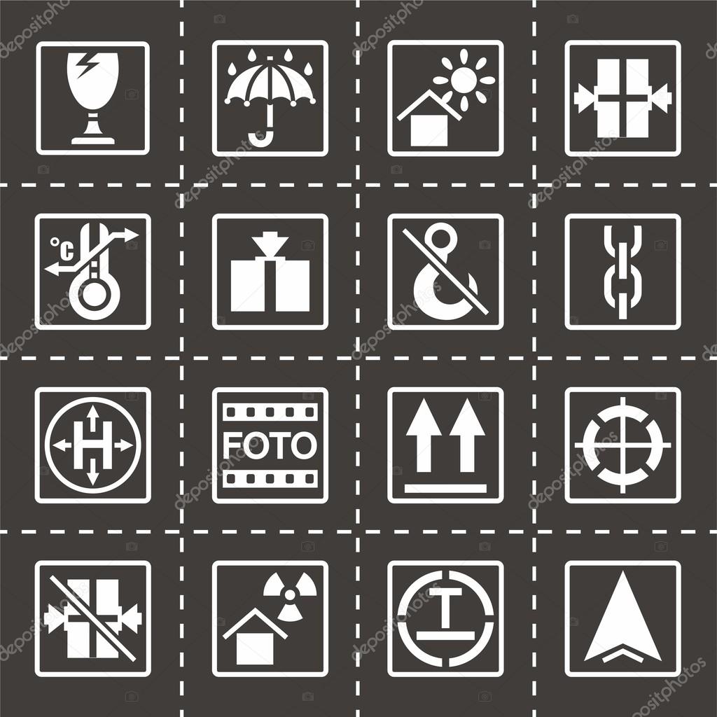 Conjunto de iconos de marcado vectorial de carga Vector de Stock de ...