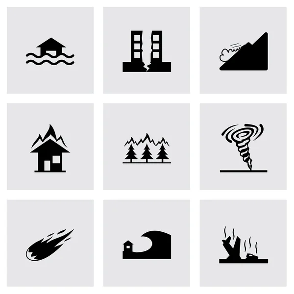 Disaster icons Vector Art Stock Images | Depositphotos
