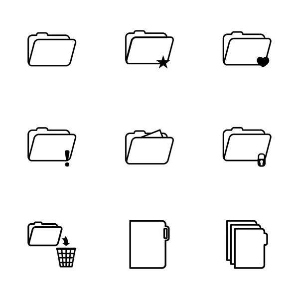Vector black file format icons set Stock Vector by ©annexs 72363457