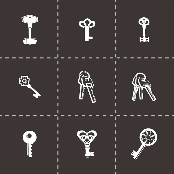 Vector key icon set Stock Vector Image by ©annexs #58913443