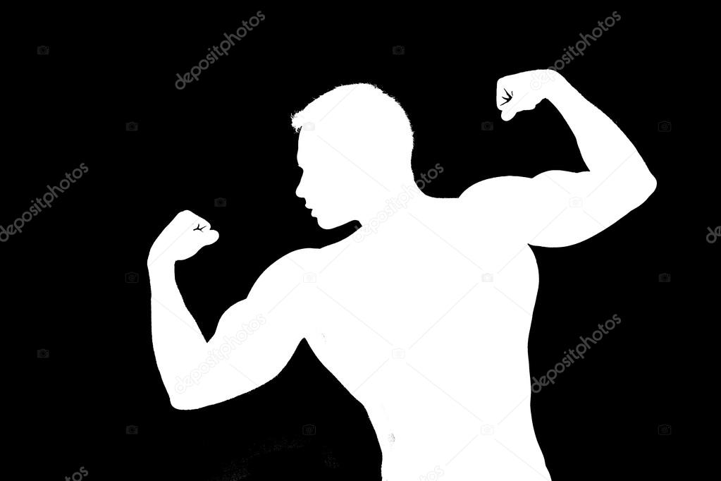 Muscle Up Silhouette