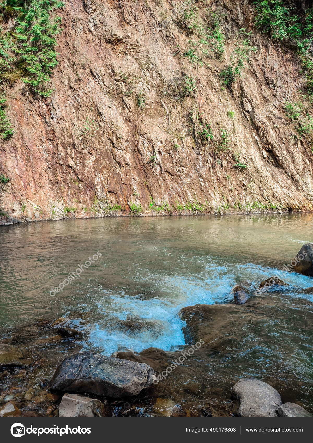Overlander Falls Fraser River Mount Robson Provincial Park Rocky ...