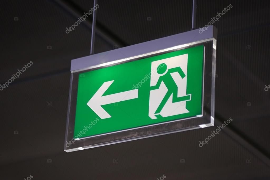 Emergency exit - Stock Image — Stock Photo © marcoscisetti #55286069