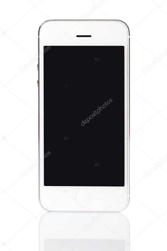 White SmartPhone Isolated Stock Photo by ©marcoscisetti 87440442