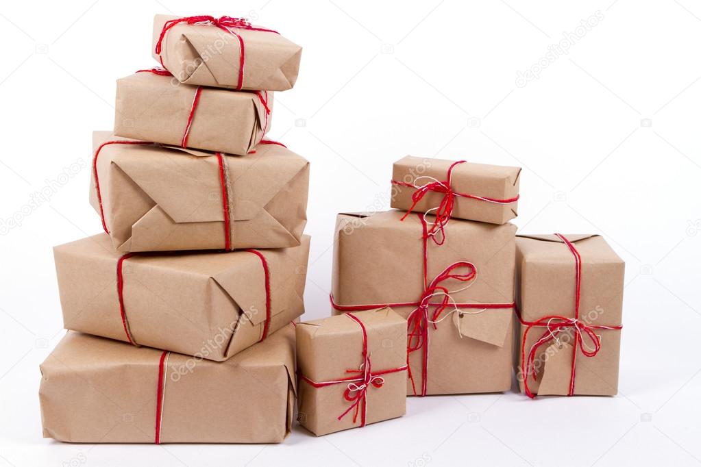 Stack Of Wrapped Gifts