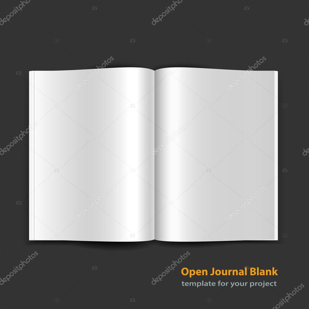 Magazine Blank Paper