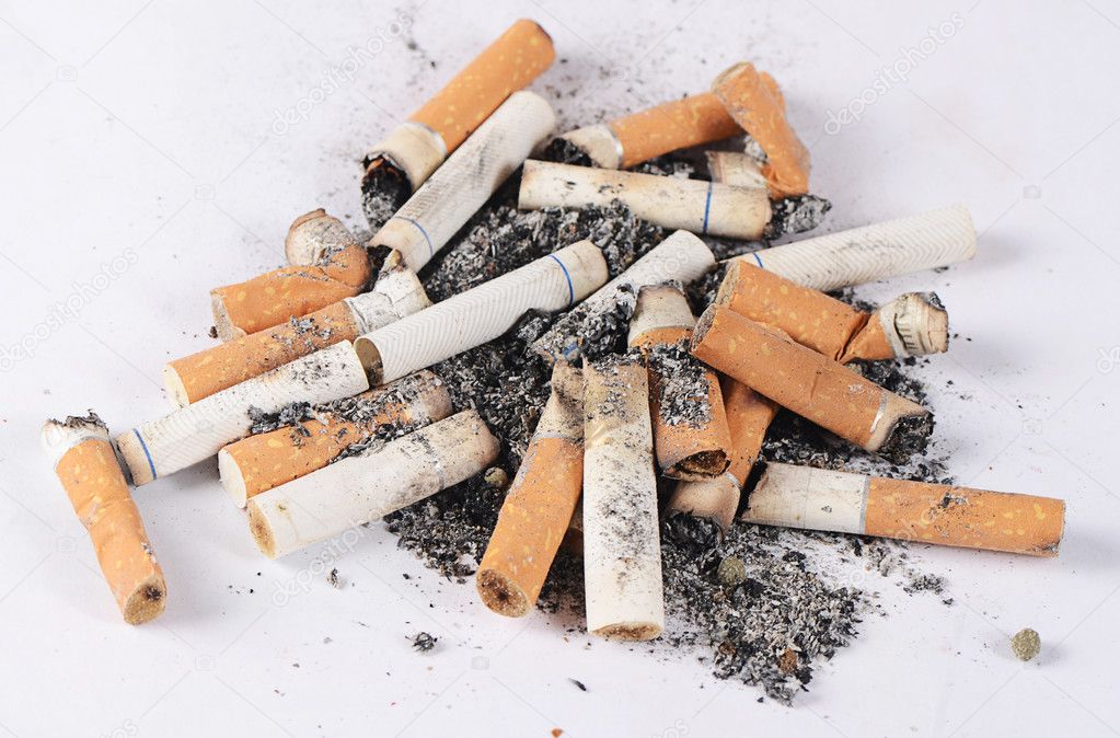 Pile Of Cigarette Ash