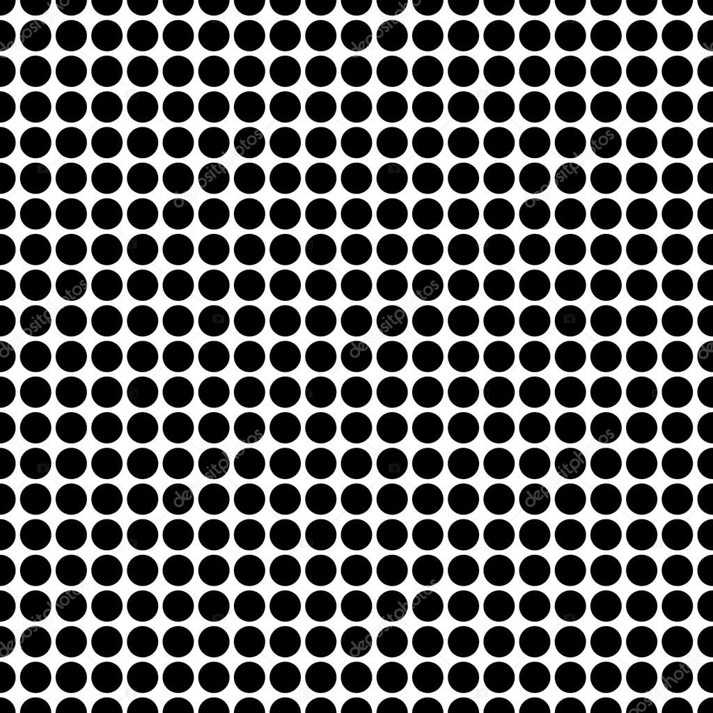 Fond sans couture avec des points noirs image vectorielle par yanka444 ...