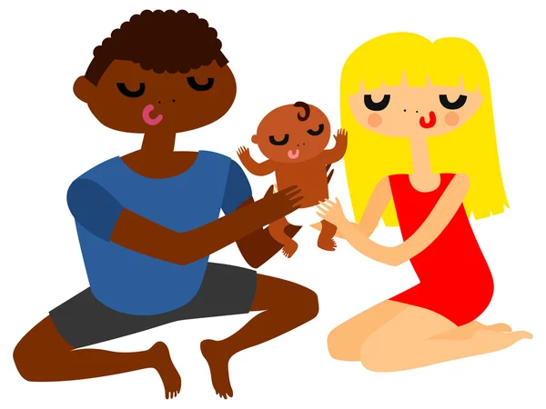 Mixed race Stock Vectors, Royalty Free Mixed race Illustrations ...