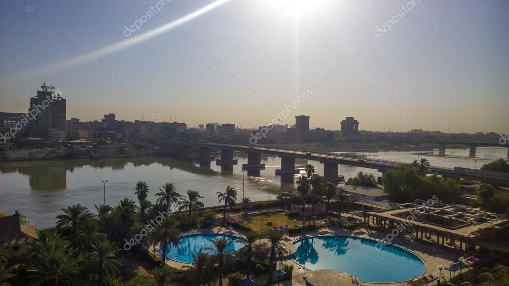 Baghdad City At Night