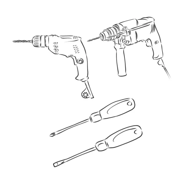 100,000 Drawn electric tools Vector Images | Depositphotos