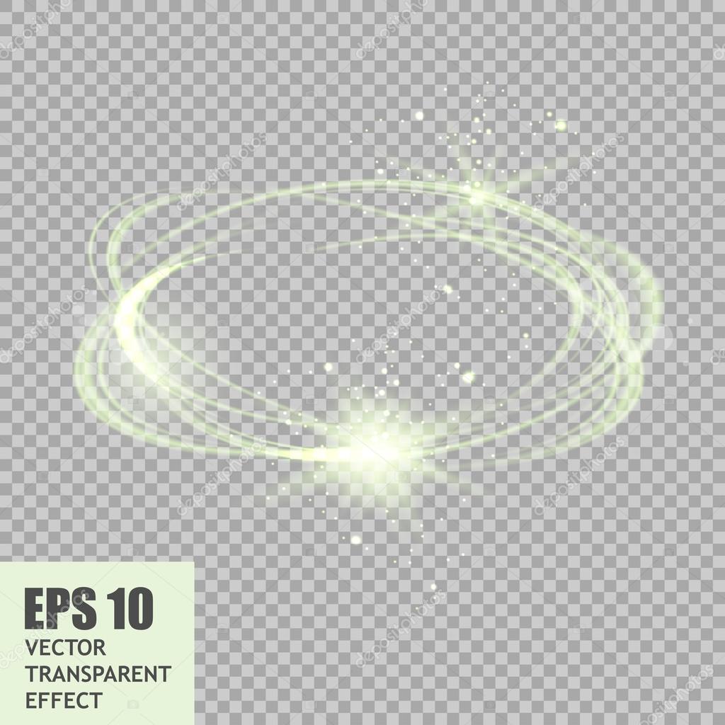 Vortex circles of light effect. Stock Vector Image by ©Chalapan #110232198