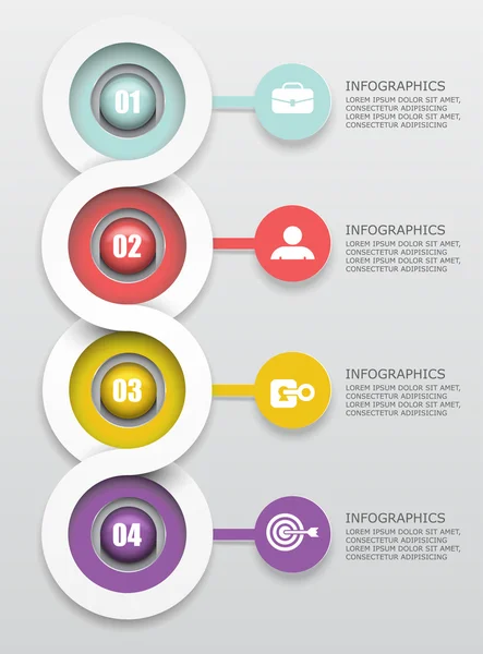 Infographic with incremental data Stock Vector Image by ©Chalapan #47904361