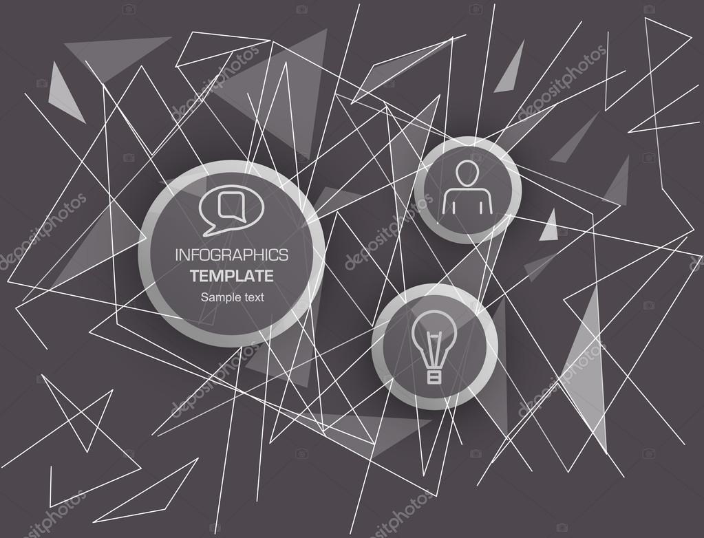 Line data communication infographics Stock Vector Image by ©Chalapan ...