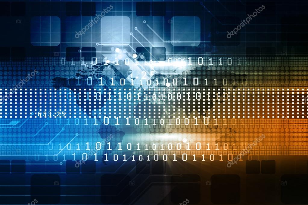 Technology background, concept of global business Stock Photo by ...
