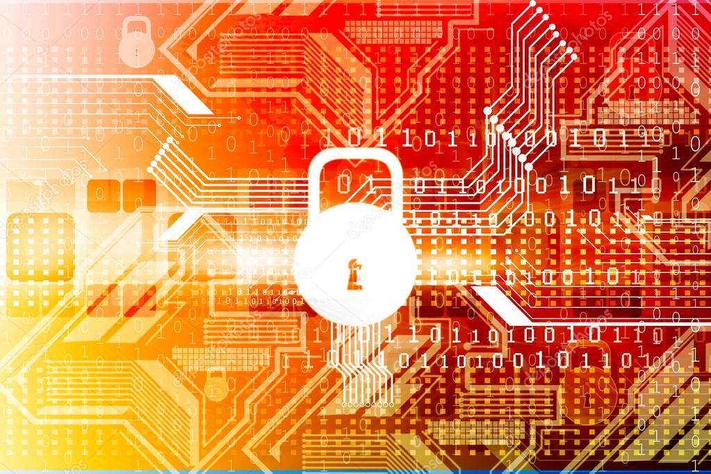 Red Cyber Background