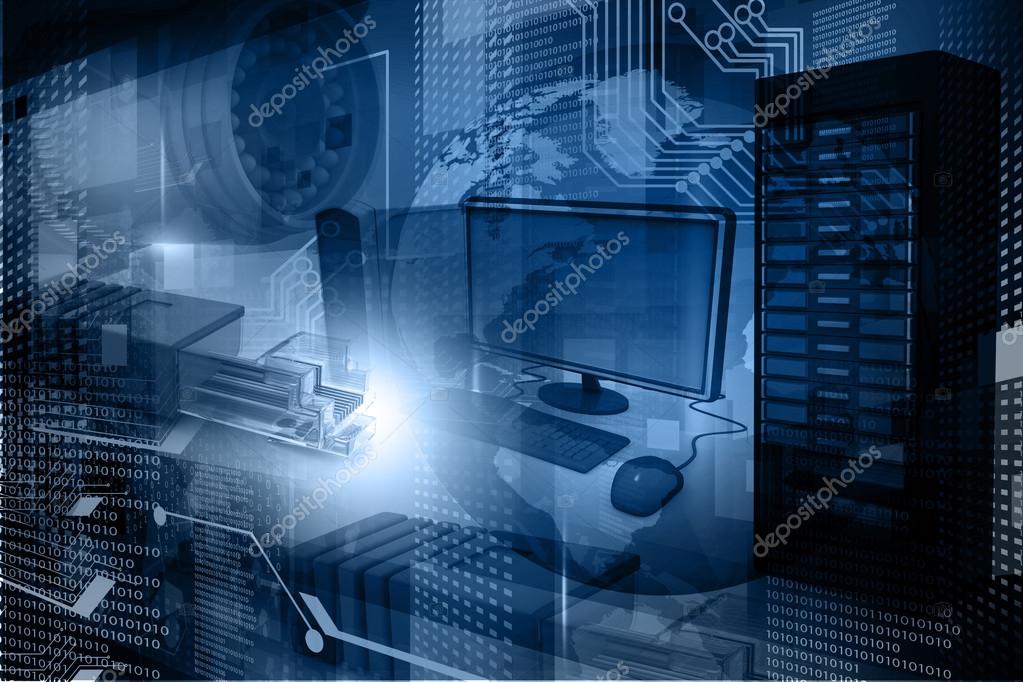 Modern digital technology background Stock Photo by ©bluebay2014 53871573