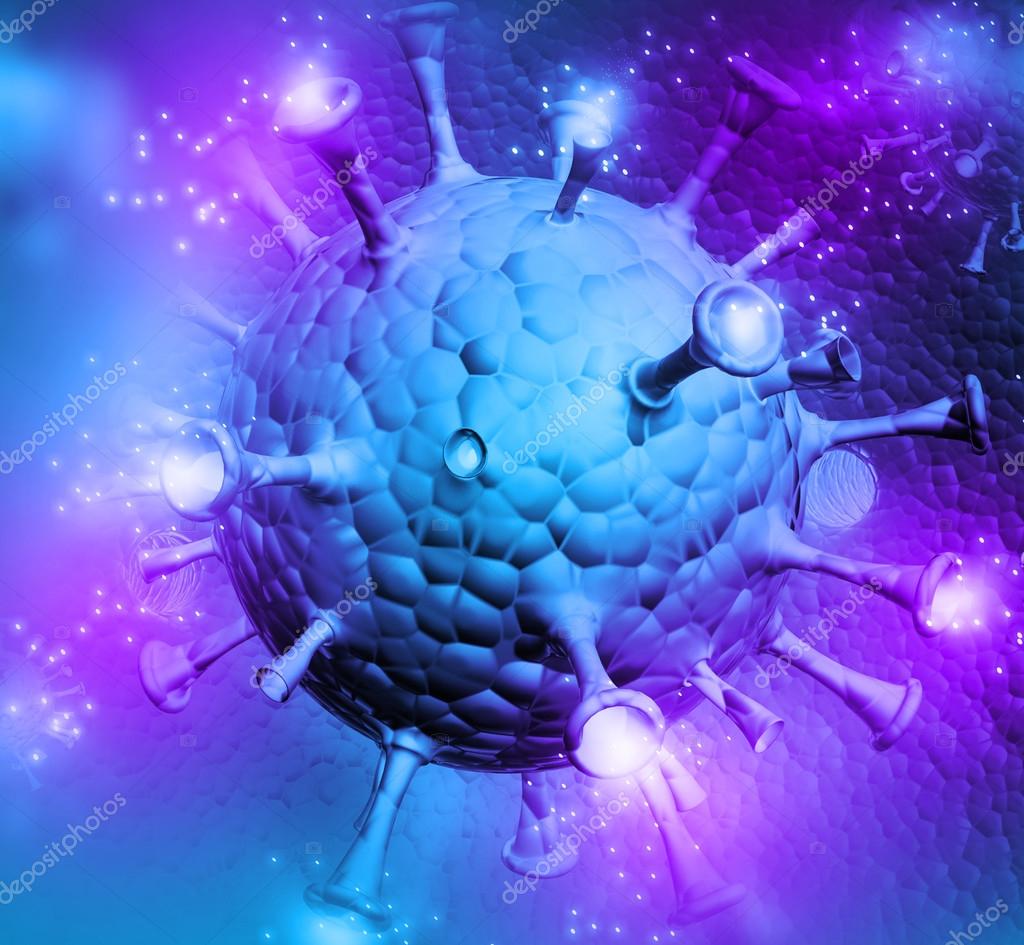 3d render of Virus — Stock Photo © bluebay2014 #53891887