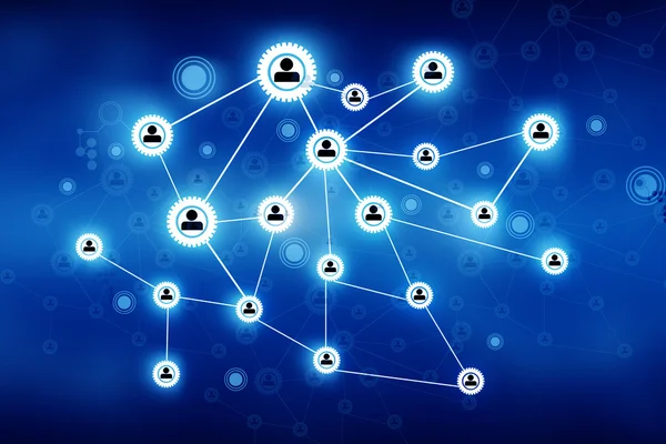 Global business network Stock Photo by ©bluebay2014 45270925