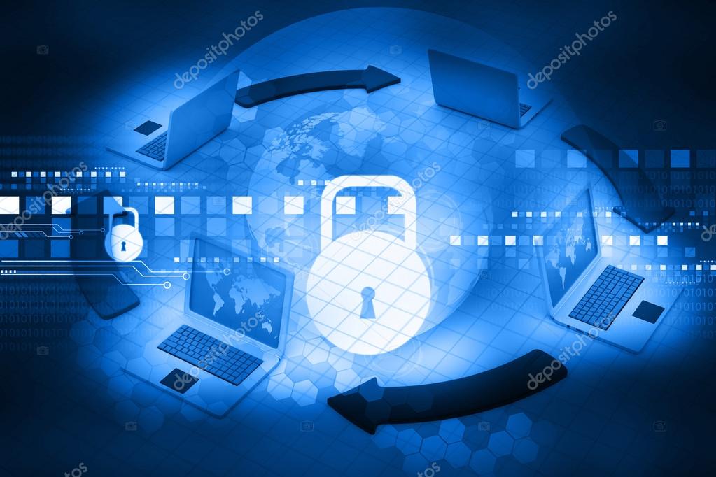 Cyber security concept Stock Photo by ©bluebay2014 59082493