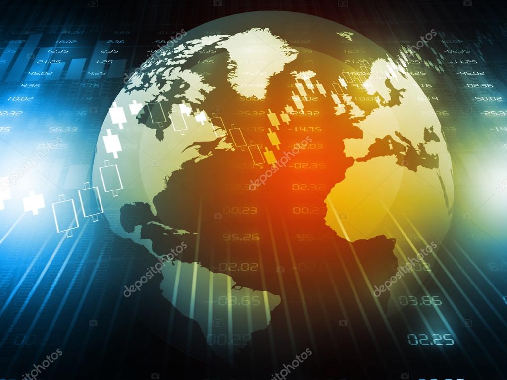 Global stock market Stock Photo by ©bluebay2014 64503745