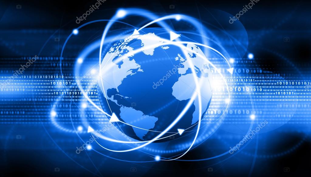 Global communication background Stock Photo by ©bluebay2014 66126679