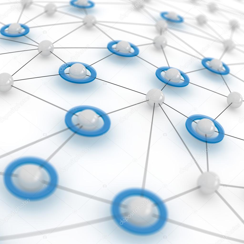 Computer network concept Stock Photo by ©adempercem 77380970