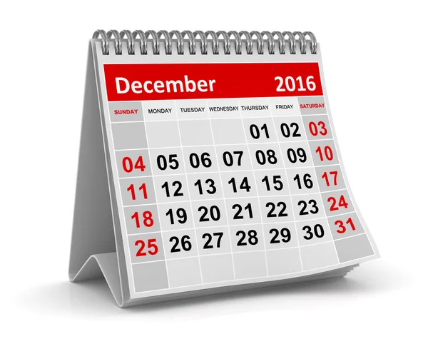 Calendário dezembro 2016 fotos de stock, imágenes de Calendário ...
