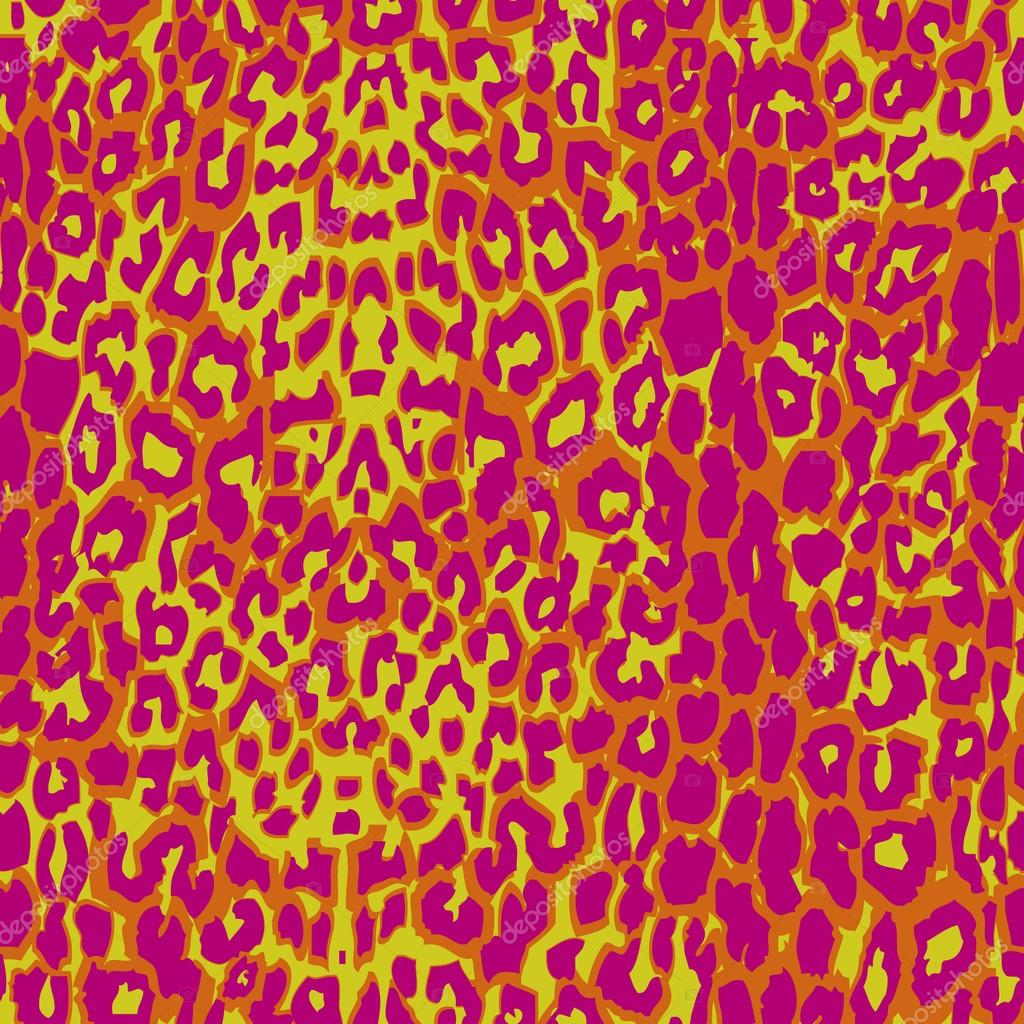Red Animal Print Fabric
