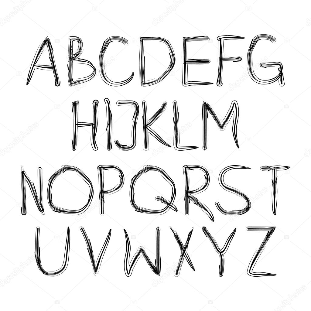 English alphabet cursive Stock Vector by ©nastyaaroma2011 79489292