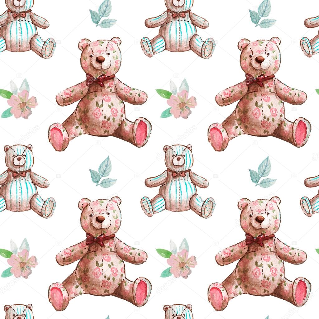 Antique Teddy Bear Clip Art