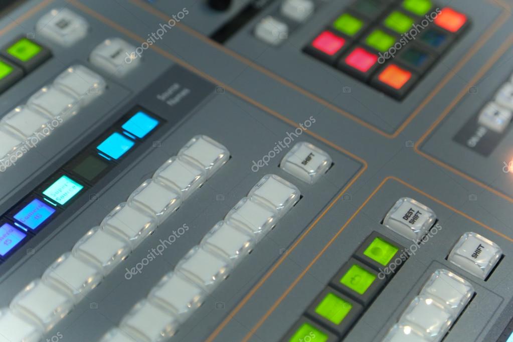 Video and audio production switcher — Stock Photo © elmirex2009 #116261190