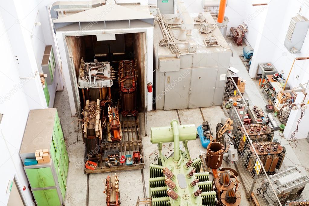 High voltage transformer Stock Photo by ©VladimirNenezic 65840853