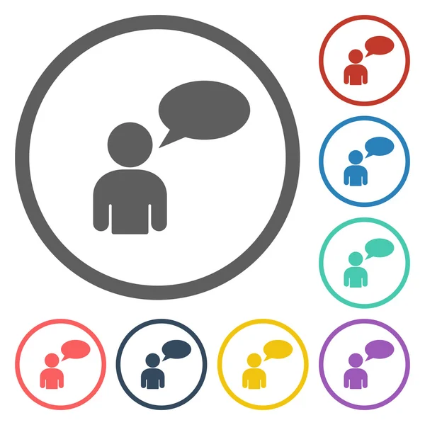 Pictogramme parler images vectorielles, Pictogramme parler vecteurs ...