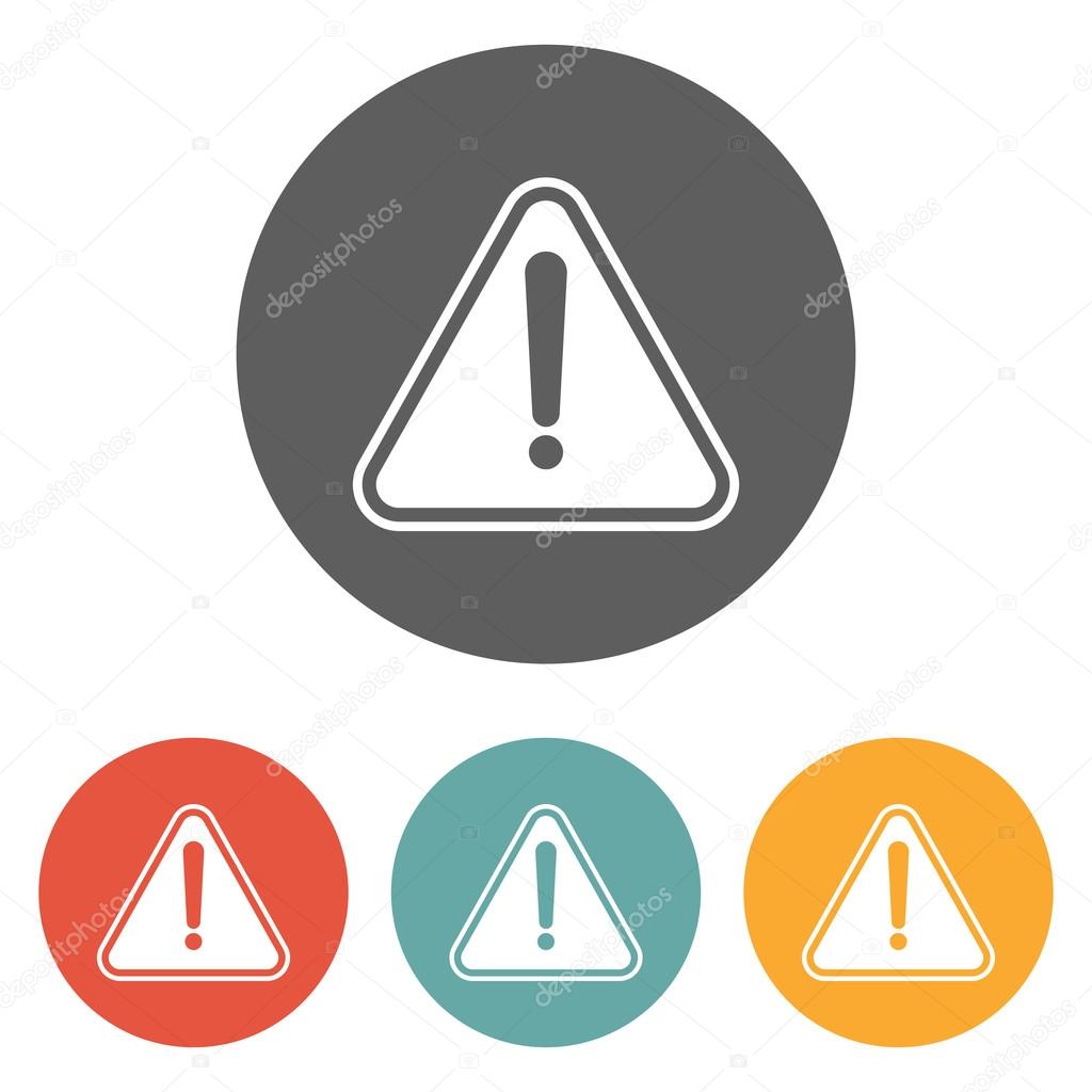 Icône de signe d'attention image vectorielle par T-Kot © Illustration ...