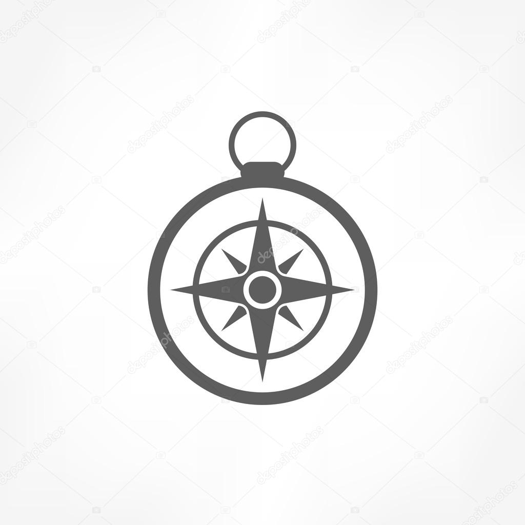 Symbole De La Boussole Clipart Compass Icon. Compas Icon Vector