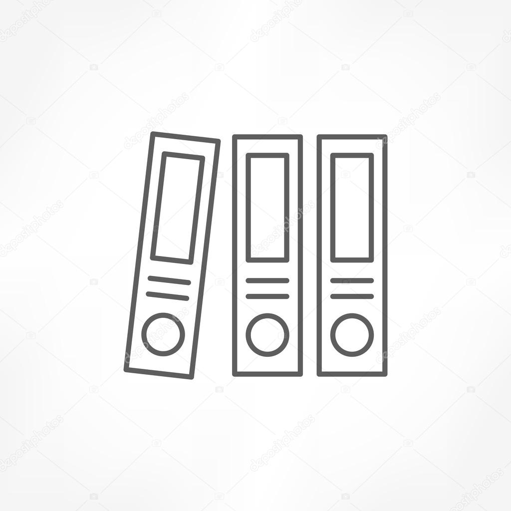 Office folders icon — Stock Vector © T-Kot #66857745 Office folders icon — Stock Vector © T-Kot #66857745