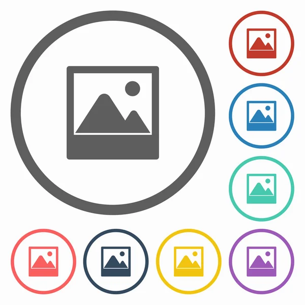 Picture icon — Stock Vector © T-Kot #78989984