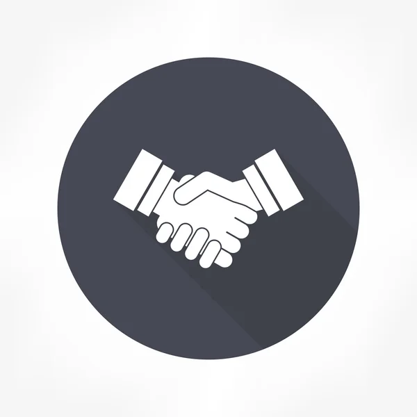 Handshake icon Stock Vector Image by ©T-Kot #54432059