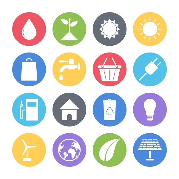 Clean environment symbols | Clean environment symbols — Stock Vector ...
