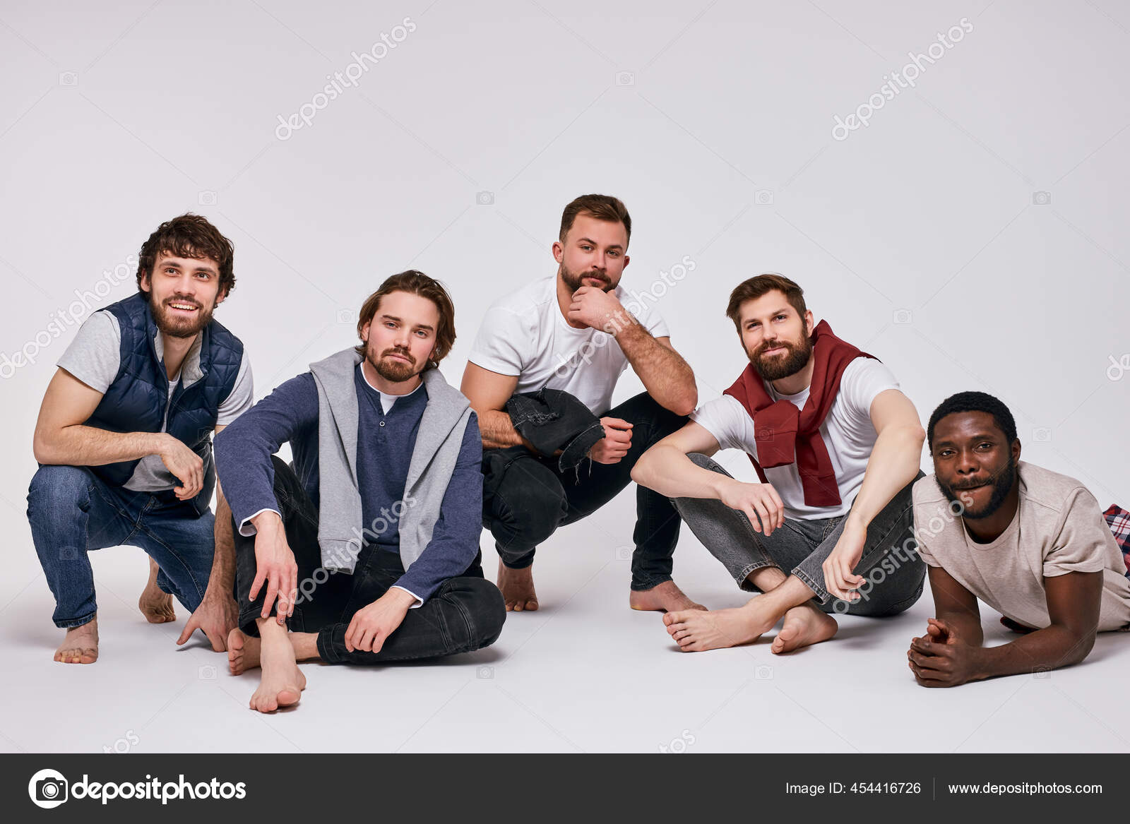Multiracial Male Models