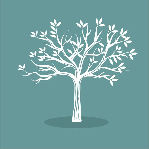 White tree Vector Art Stock Images | Depositphotos