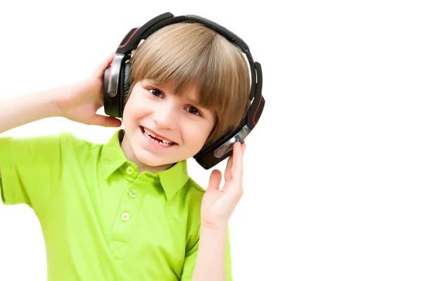 Boy wearing headphones ⬇ Stock Photo, Image by © anrymoscow #60134567
